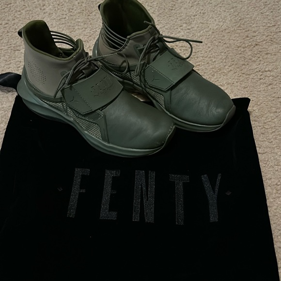 Savage X Fenty | Shoes | Puma Fenty X Womens Trainer Hi Green Rihanna ...